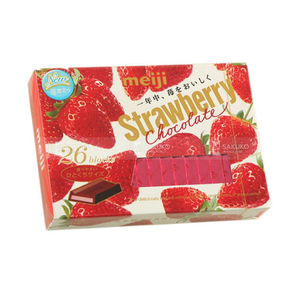 Socola dâu meiji 26v-Hàng Nhật Bản Thực Phẩm